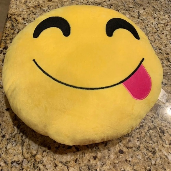 Toys | Smiling Face Emoji Pillow | Poshmark